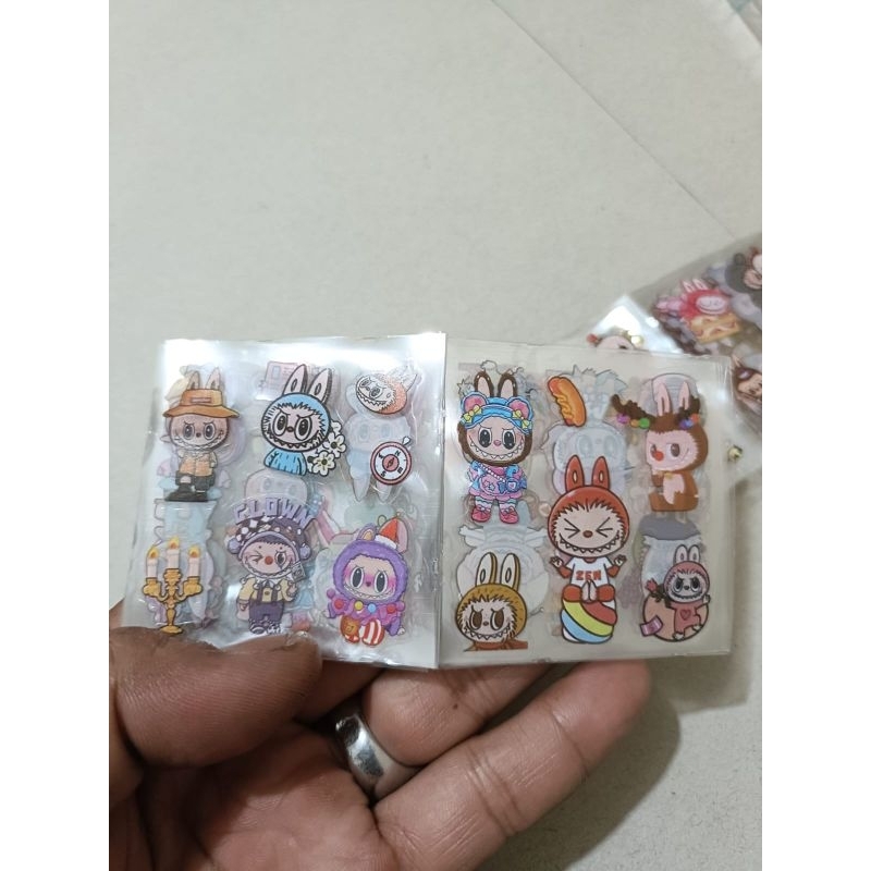 Jual mainan stiker gambar labubu isi 100 pcs | Shopee Indonesia