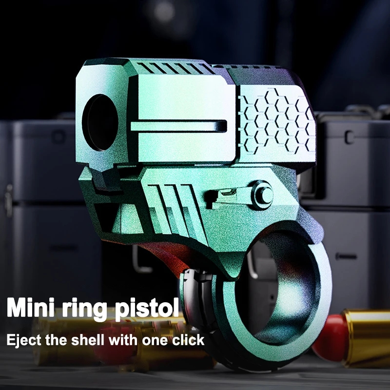 Jual Mini Alloy Toy Gun Simulation EDC Fidget Spinner Metal Hand ...