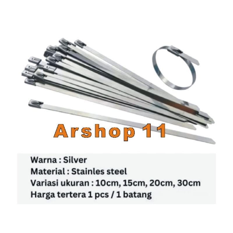Jual Kabel Ties Besi , Tali Stainless Klem | Shopee Indonesia