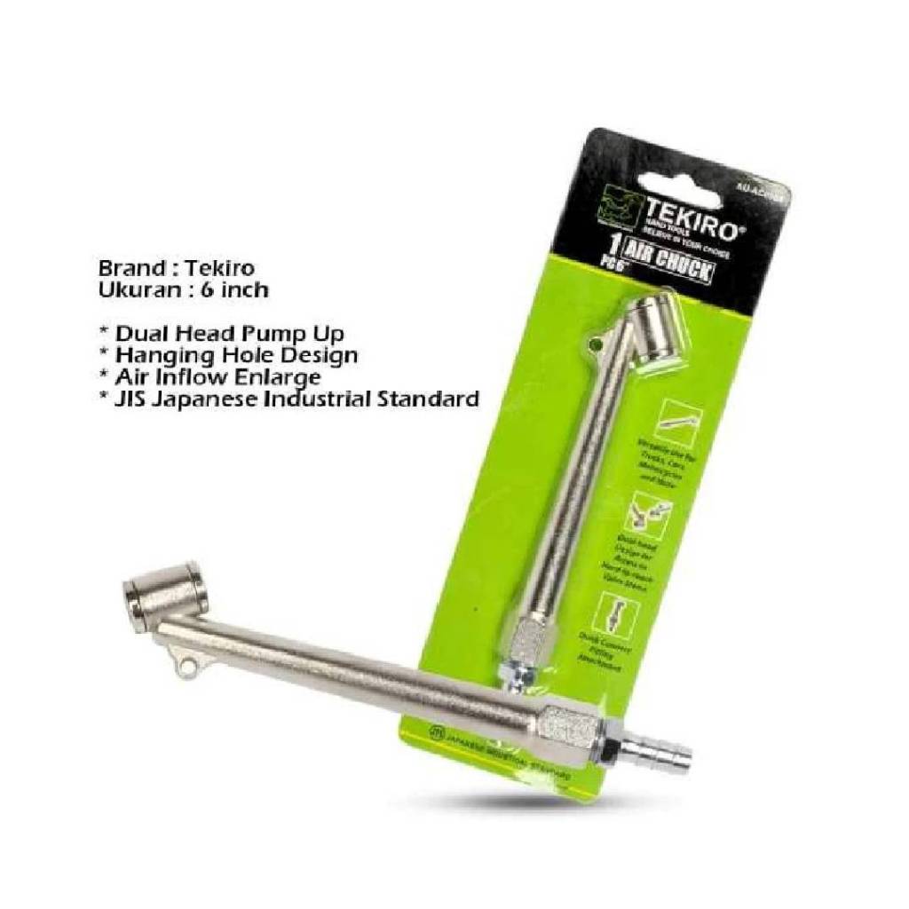 Jual TEKIRO ALAT ISI ANGIN AIR CHUCK 6" /ISIAN ANGIN / TOOLS - ALAT ...