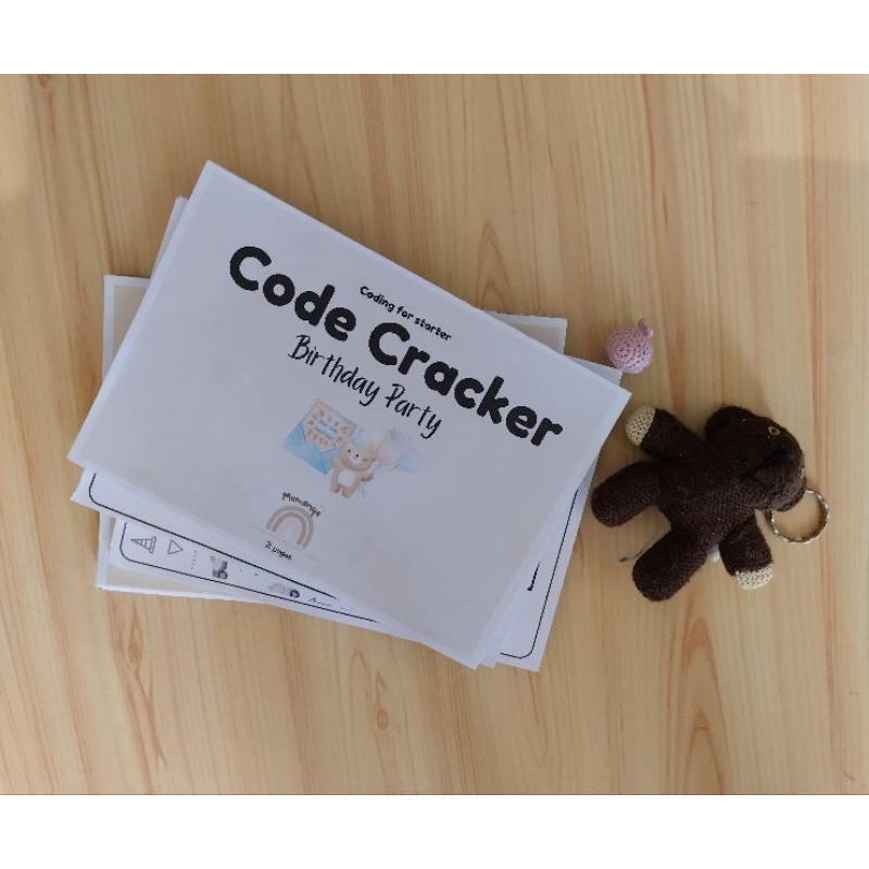 Jual Code Cracker Level Starter- Coding Worksheet anak TK | Shopee ...