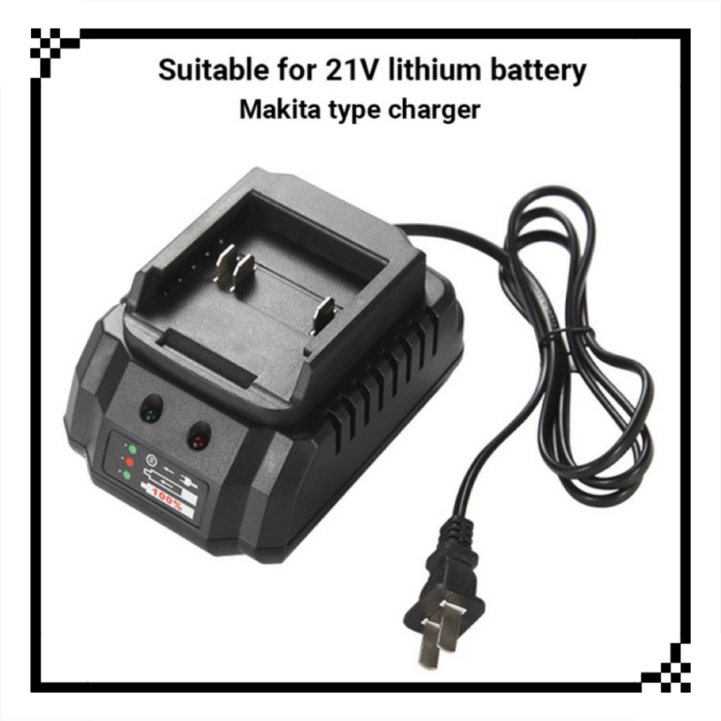 Jual Charger Makita Lithium Bor 21v-24v Impact Wrench Chargeran Baterai ...