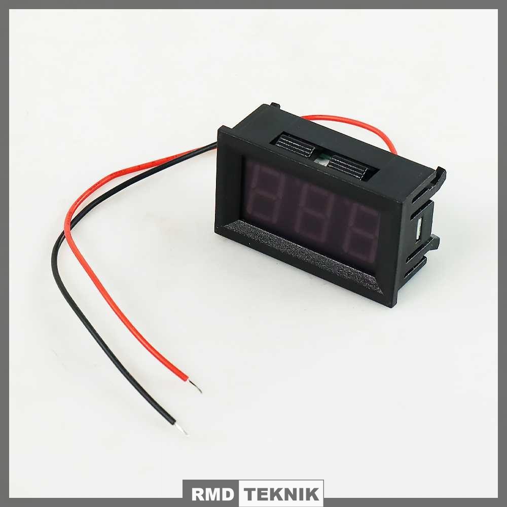 Jual Voltmeter Digital Display Pengukur Tegangan Listrik DC 4.5 - 30 V ...