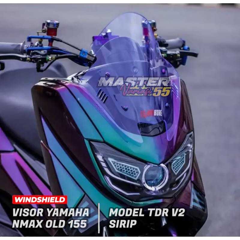 Jual Visor Yamaha Nmax Old Model TDR V2 Windshield Nmax Old TDR V2 ...