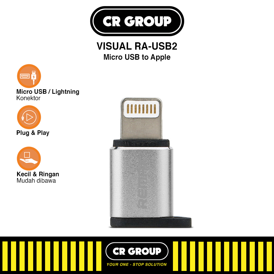 Jual [CRGROUP] OTG USB to Micro USB / OTG Micro USB to iPh OTG ...