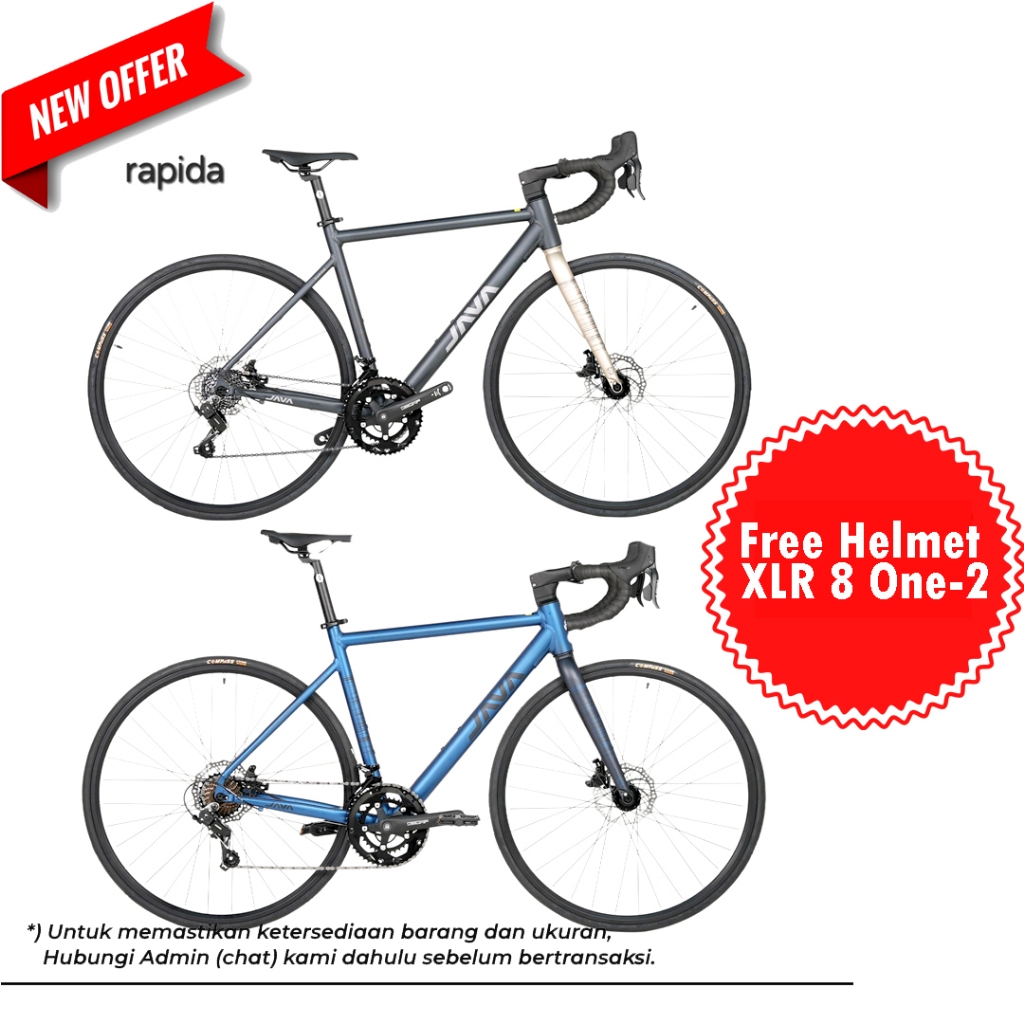 Jual Sepeda Road Bike JAVA Rapida LTwoo R2 Hydrolik | Shopee Indonesia