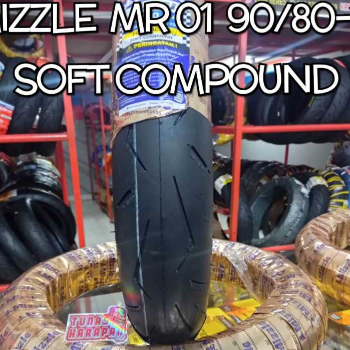 Jual BAN LUAR MIZZLE MR 01 90/80-14 BAN TUBELESS SOFT COMPOUND | Shopee ...
