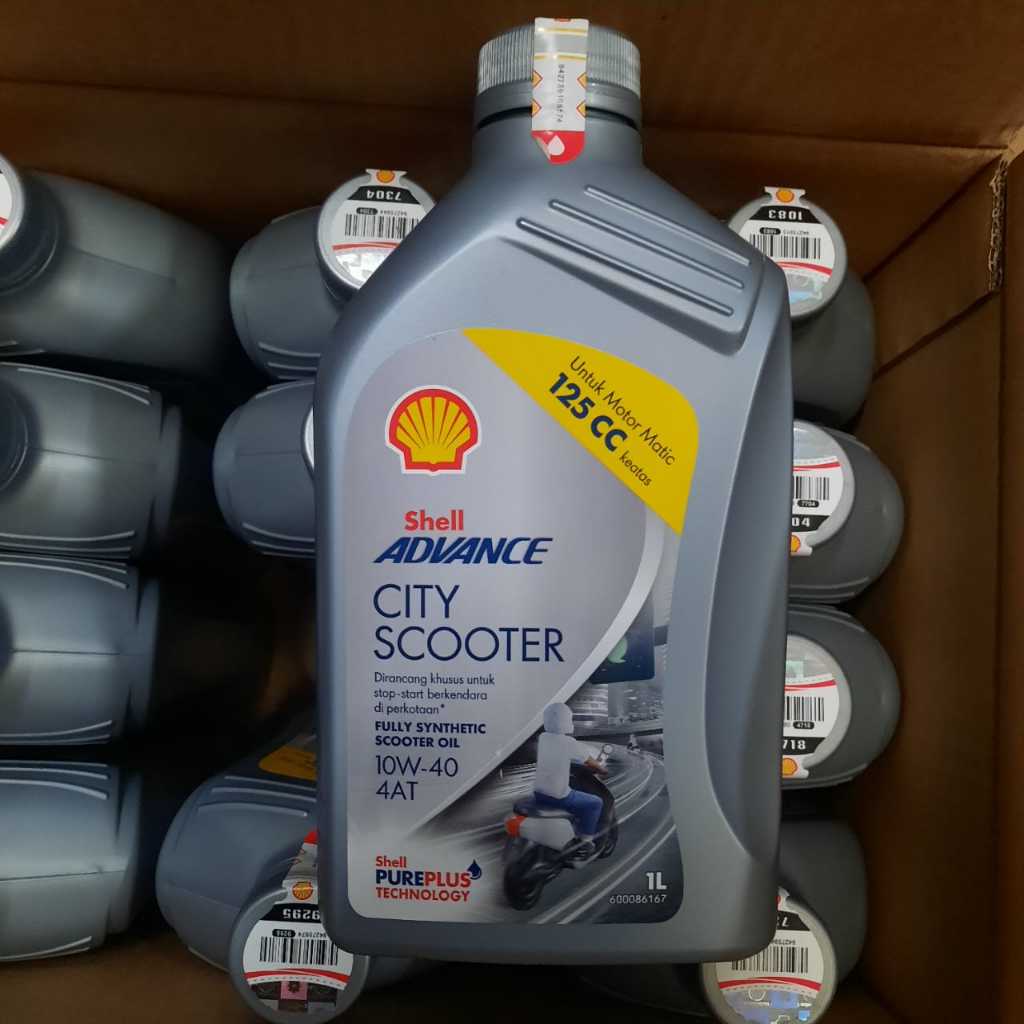 Jual Shell Advance City Scooter 10W-40 1L | Shopee Indonesia