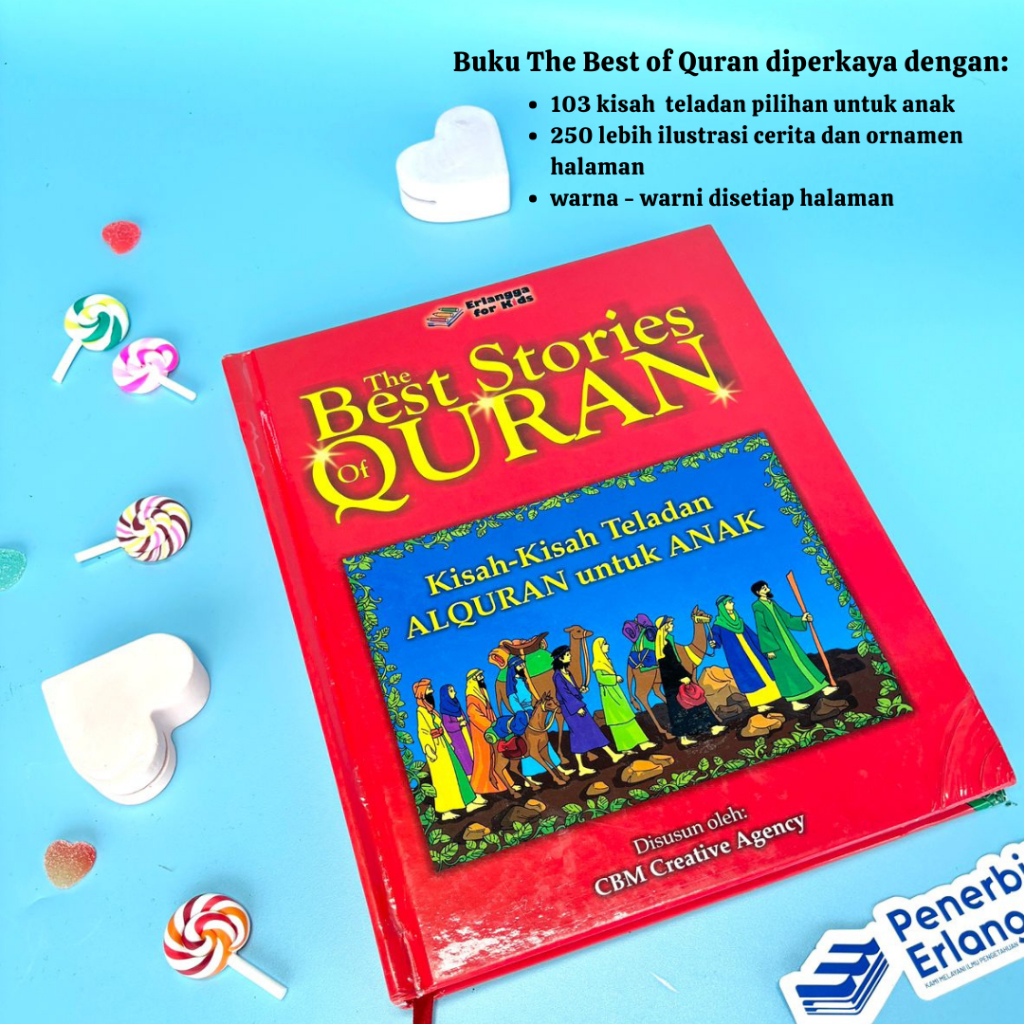Jual [Erlangga Official] Buku Cerita Anak: Al-Quran untuk Anak: The Best Stories of Quran ...