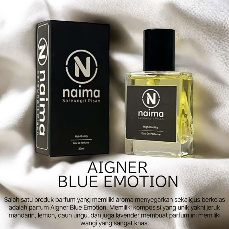 Jual PERFUME INSPIRED AIGNER BLUE EMOTION 35 ML BY NAIMA PERFUME ...