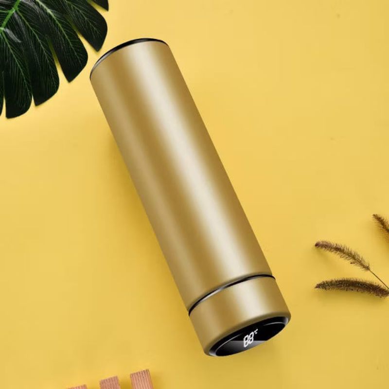 Jual Botol Thermos Tumbler LED 500 ml /Termos Temperatur Suhu Polos ...