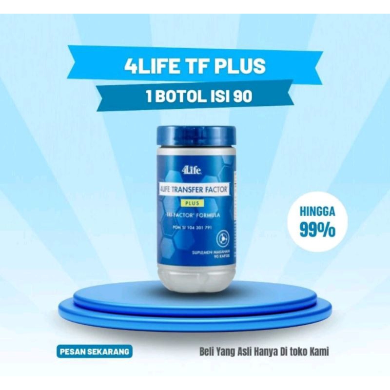 Jual 4LIFE TRANSFER FACTOR PLUS 4LIFE SUPLEMEN MULTIVITAMIN ASLI ...
