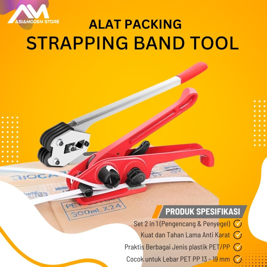 Jual Alat Packing Mesin Klemp Packing Strapping Band Kardus Klem ...