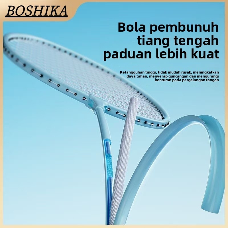 Jual BOSHIKA Raket bulu tangkis, ringan, paket, raket untuk pelatihan ...
