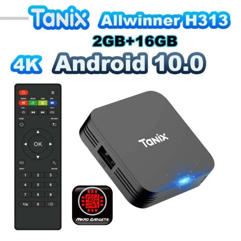 Jual Android Tv Box Android 13 OS STB Ram 2Gb Asli Rom 16gb Wifi 5G/2 ...
