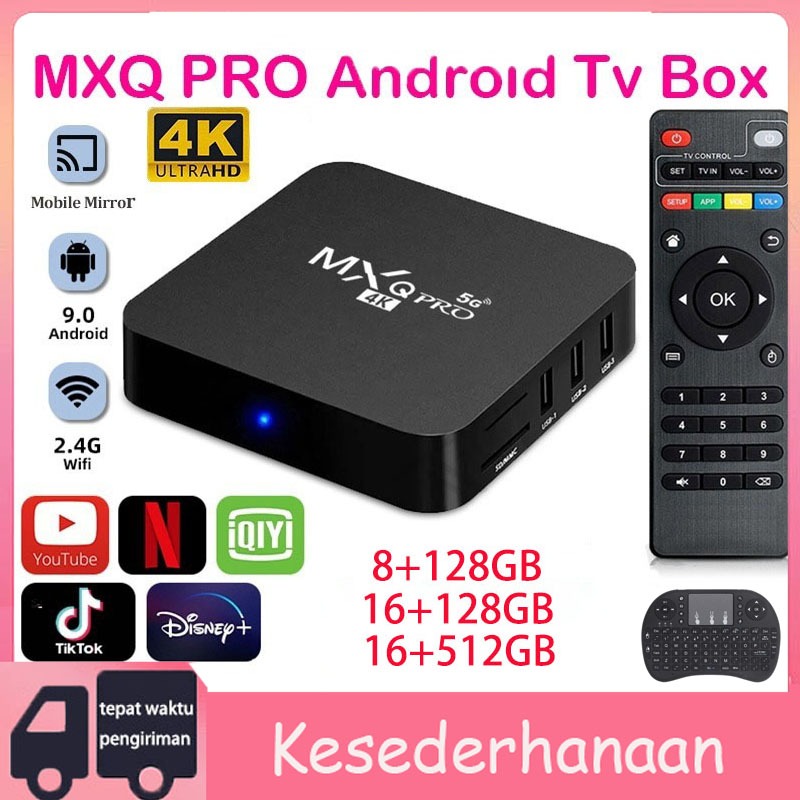 Jual MXQ PRO 16+256G TV BOX Android MXQ PRO 4K RAM 8GB / RAM 16GB ...