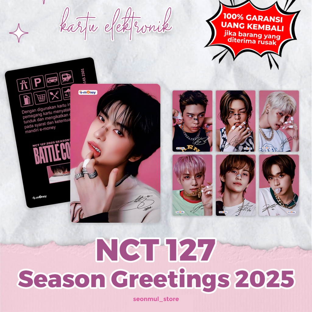 Jual EMONEY NCT 127 SEASON GREETING 2025 / NCT127 SG25 / Season ...