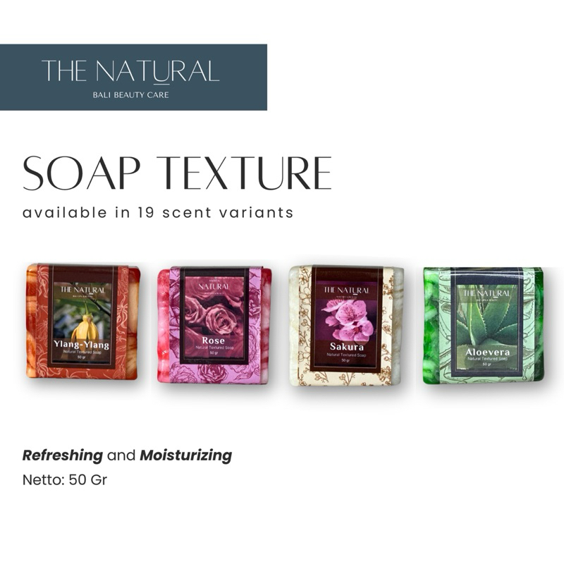Jual The Natural Soap Texture / Sabun Batang Aromatherapy - Ylang-Ylang ...