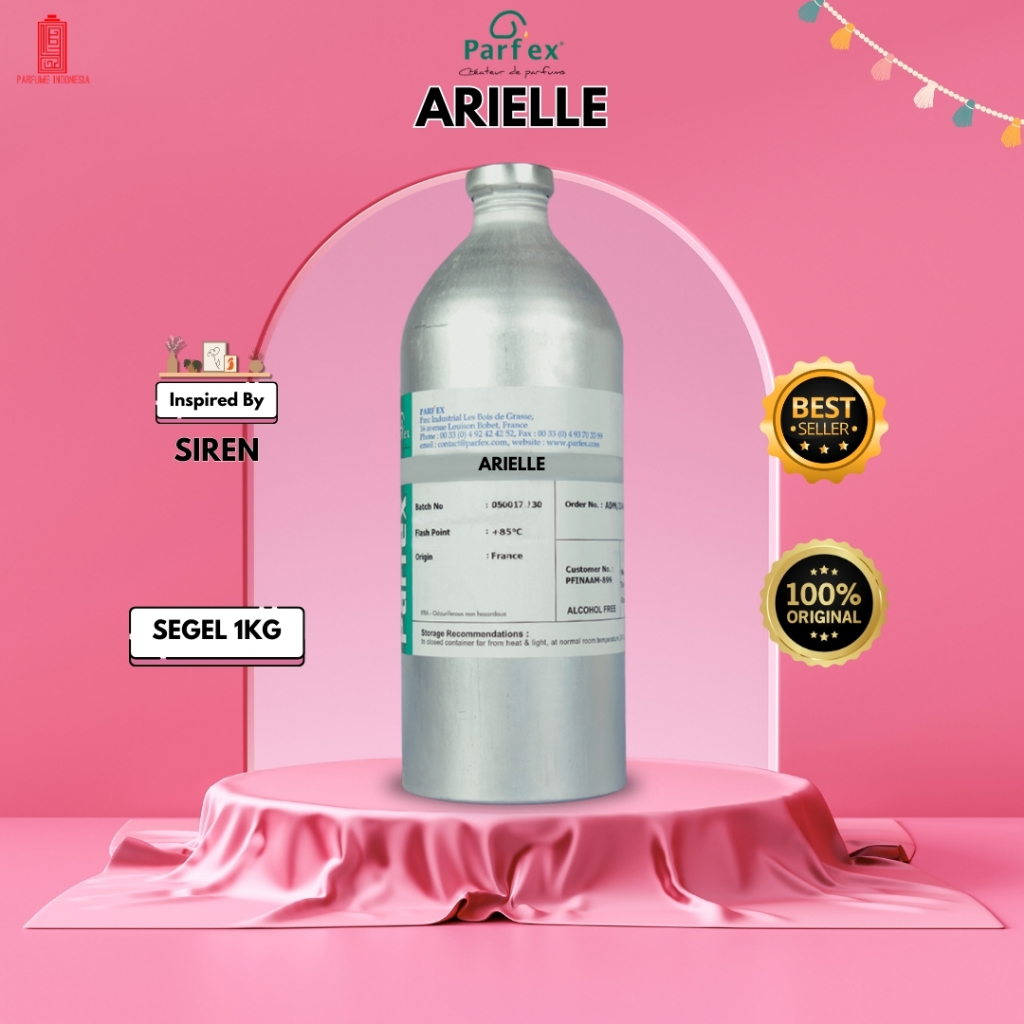 Jual bibit parfum murni ARIELLE / PARIS HILTON SIREN PARFEX 1KG SEGEL ...