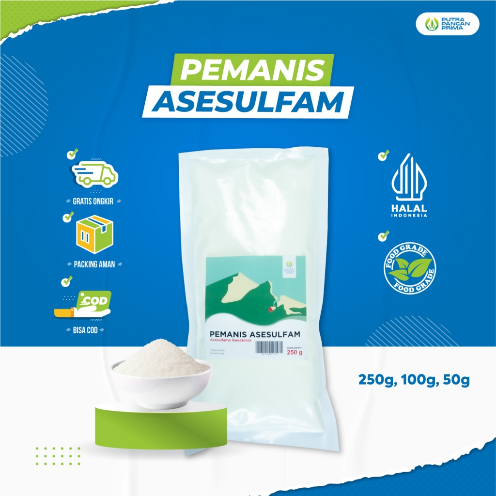Jual Asesulfam K Sari Manis Pemanis Makanan Minuman Buatan Acesulfame ...