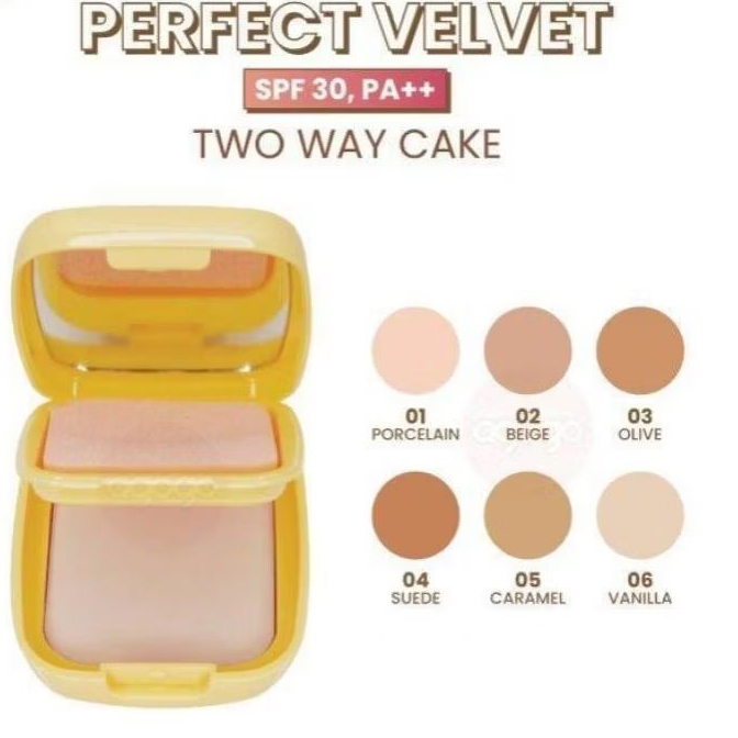 Jual Madame gie Perfect Velvet Two Way Cake SPF 30 PA+++ | Shopee Indonesia