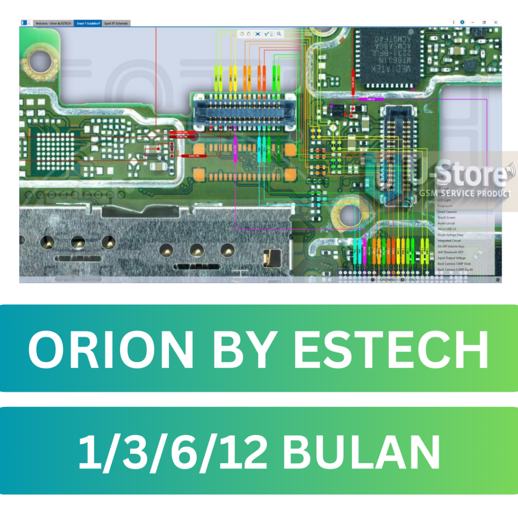 Jual ORION ESTECH | ESTECH ORION SCHEMATICS (READY STOK) | Shopee Indonesia