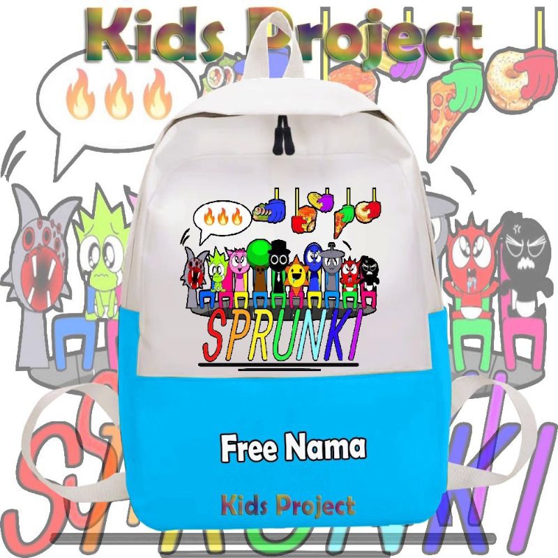 Jual Tas Anak Incredibox Sprunki Animation, Tas Ransel Anak Sekolah ...