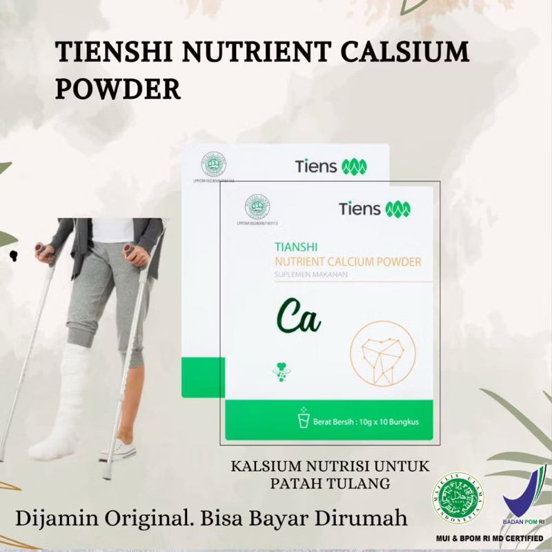 Jual [ORI PRODUCT] Susu Kalsium Tiens Untuk Penyambung Tulang Patah ...
