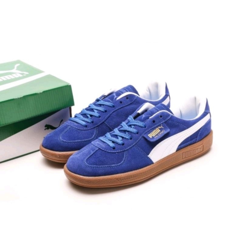 Jual Puma Palermo Cobalt Graze White BNIB Original | Shopee Indonesia