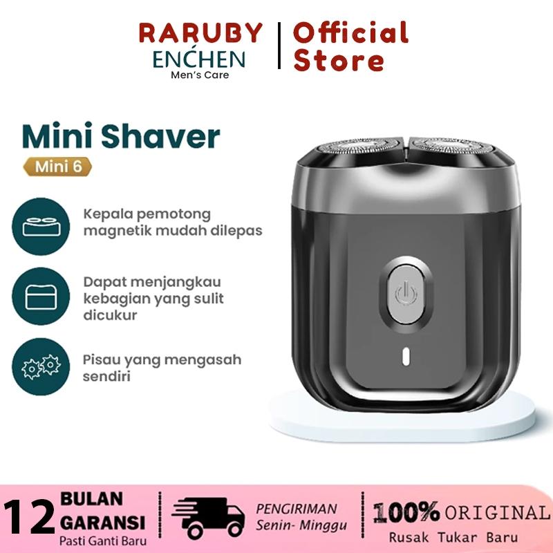 Jual ENCHEN Mini 6 Shaver Alat Pencukur Cukuran Jenggot Kumis Elektrik ...