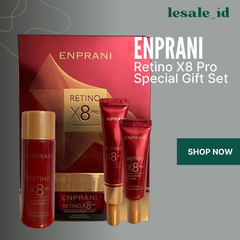Jual Enprani Retino x8 Pro - Special Gift Set - Korea - Enprani ...