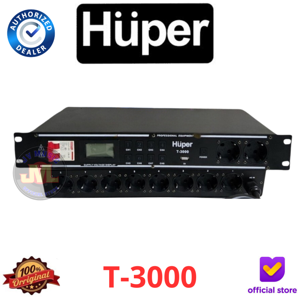 Jual Huper T3000 Power Squencer Huper T-3000 Power Sequencer | Shopee ...
