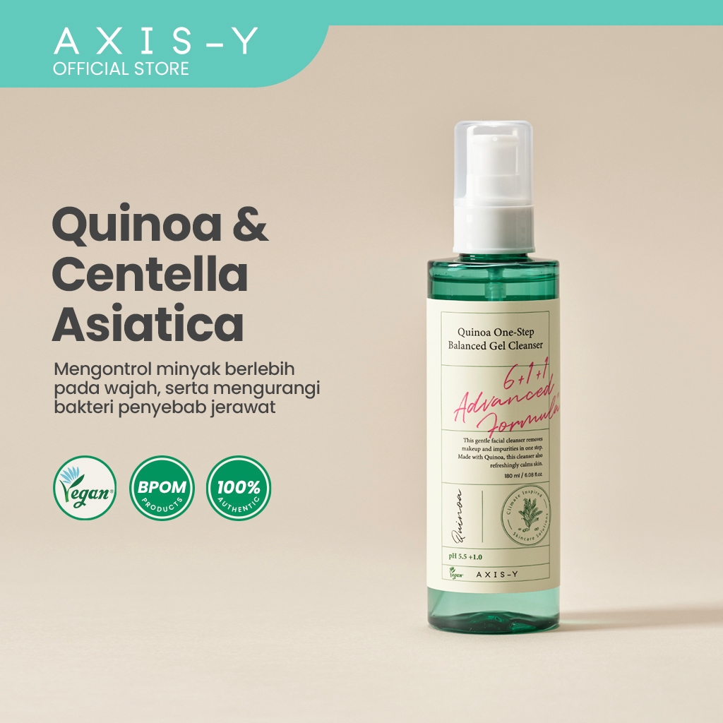 Jual AXIS-Y - Quinoa One Step Balanced Gel Cleanser | Pembersih Wajah ...