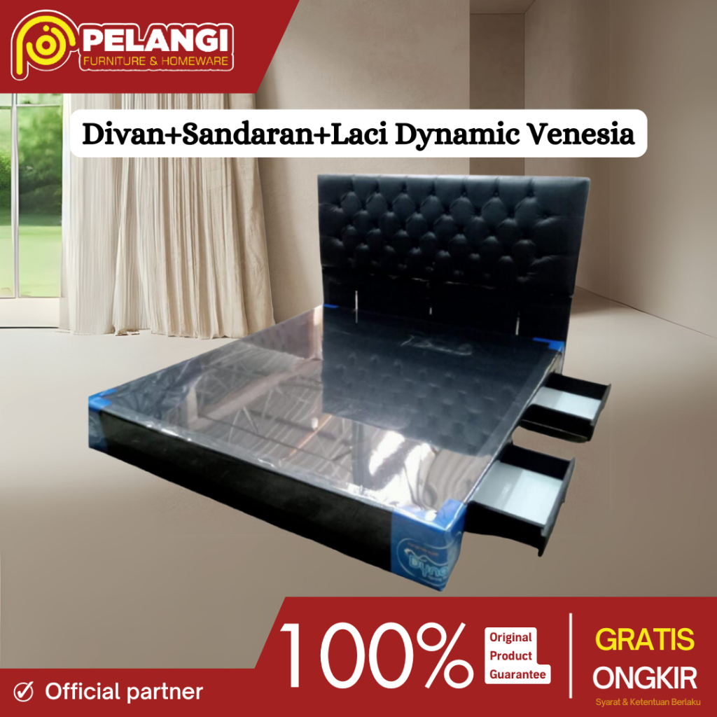 Jual Divan Sandaran Laci Dynamic Venesia | Divan Laci | Divan Sandaran ...