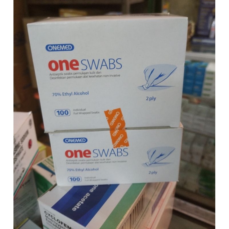Jual Alkohol swab one med | Shopee Indonesia