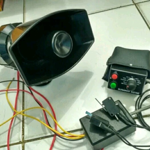 Jual Modul toa sirine patwal 12 suara double tone plus toa corong kotak ...