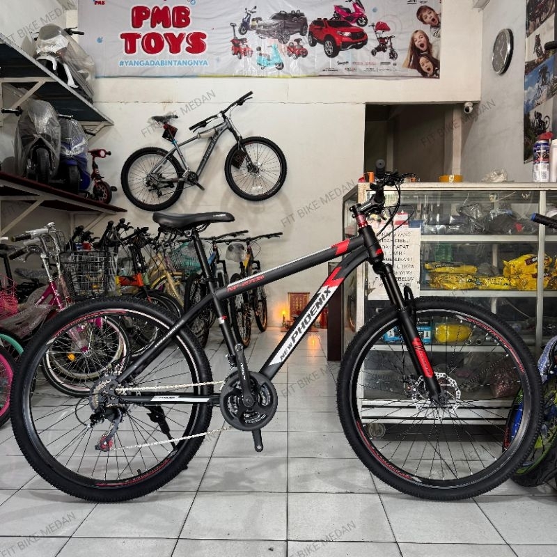 Jual SEPEDA GUNUNG MTB NEW PHOENIX 26 INCH NP-2705 SEPEDA DEWASA 21 ...