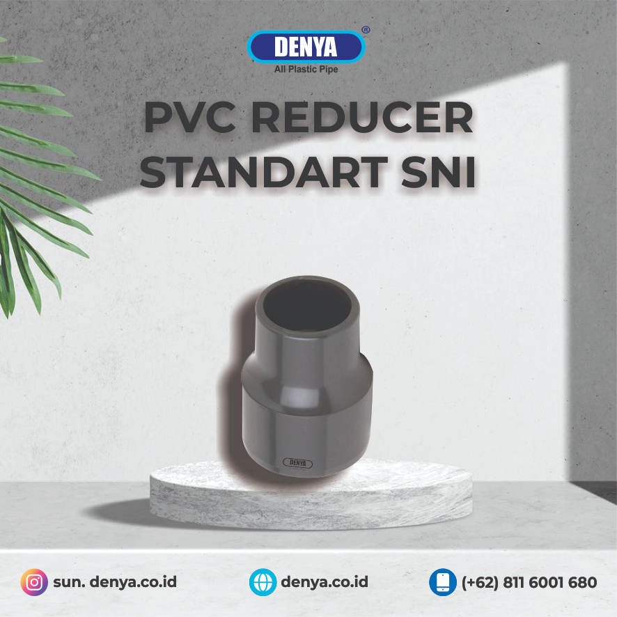 Jual Denya PVC Fitting Reducer Socket/ Sambungan Pipa Standard SNI SCJ ...