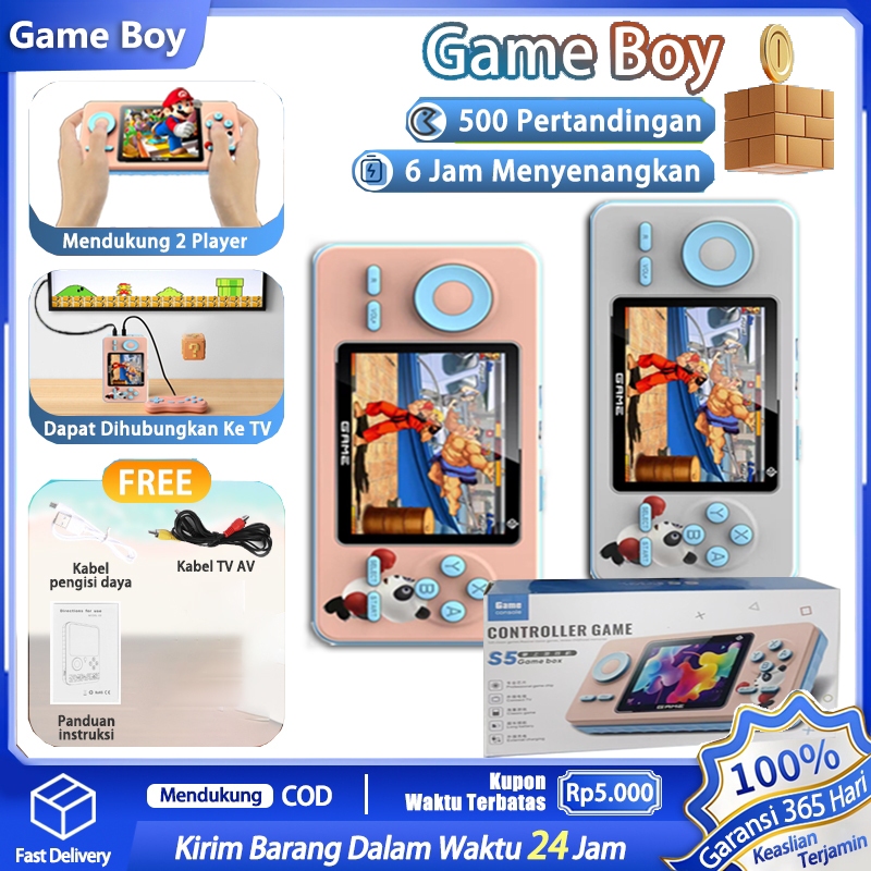 Jual Game Boy S5 Mini Retro 520 in 1 Permainan Portable Mainan Anak ...
