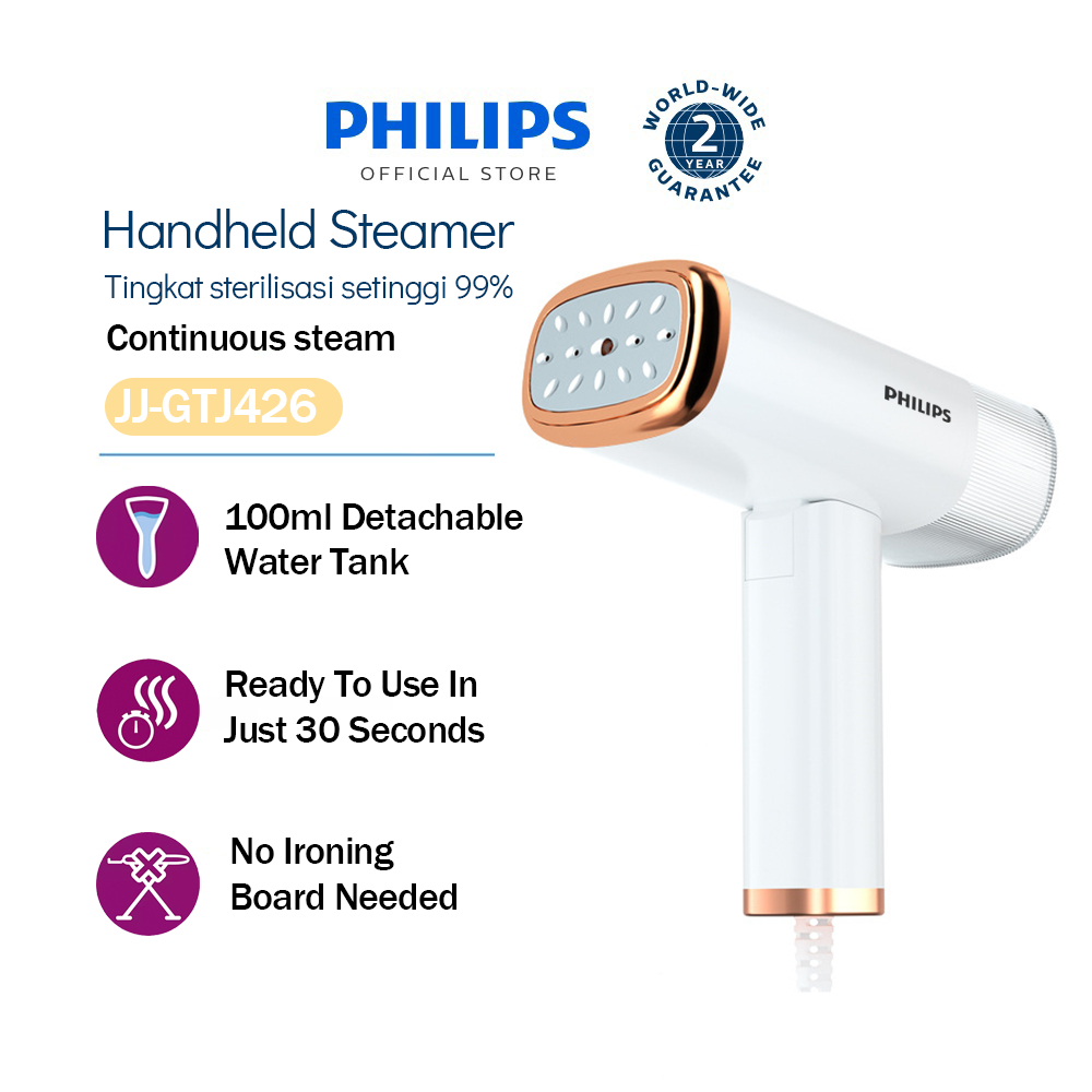 Jual Philips Setrika Uap Low Watt Portable Untuk Pakaian Handheld ...