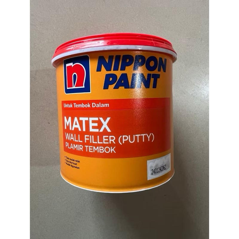 Jual PLAMIR/DEMPUL TEMBOK MATEX NIPPON PAINT (1 KG) | Shopee Indonesia