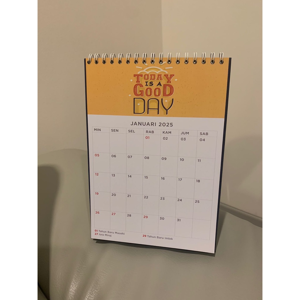 Jual Kalender Calendar Murah Terbaru Motivasi 2025 | Kalender Meja 2025 ...