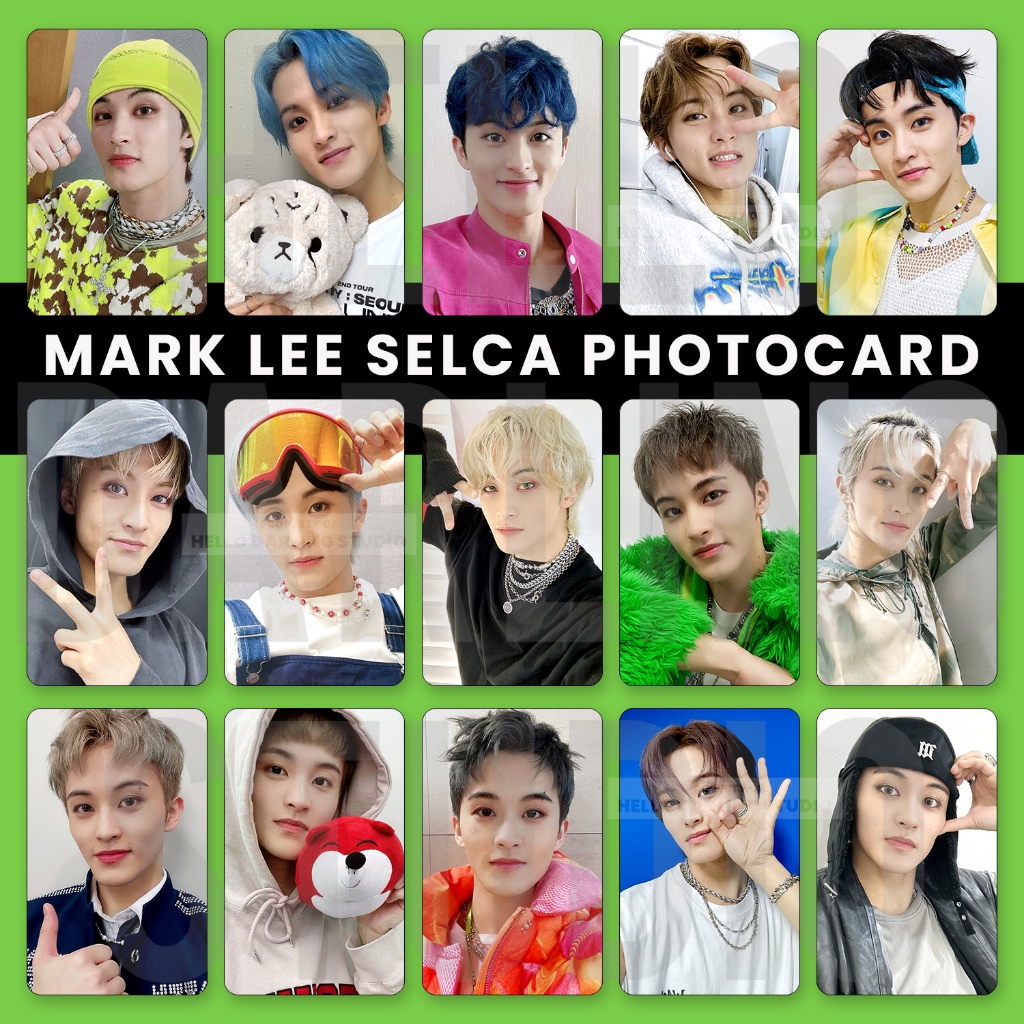 Jual 10 Pcs NCT Mark Lee Selca Photocard set. Unofficial. Fan Made ...
