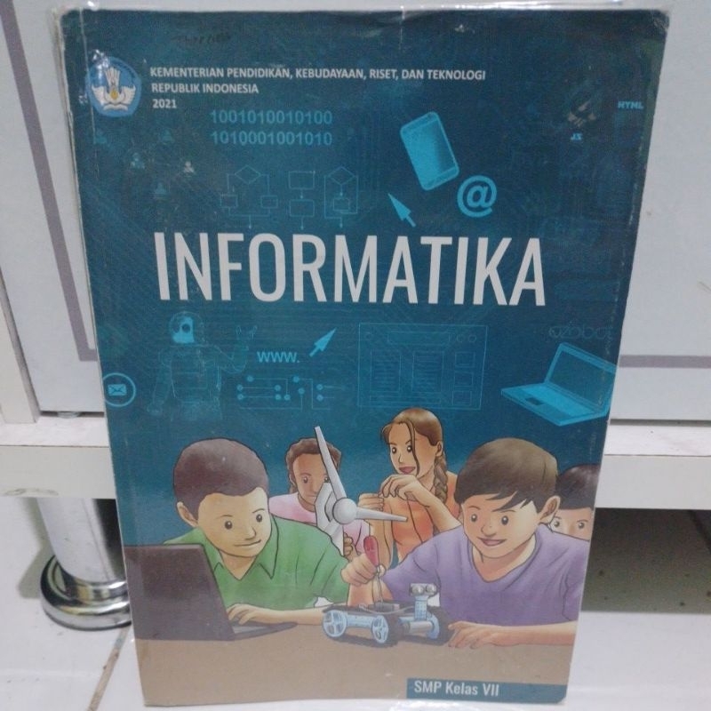 Jual BUKU INFORMATIKA KELAS 7-VII-1 SMP 2021 | Shopee Indonesia