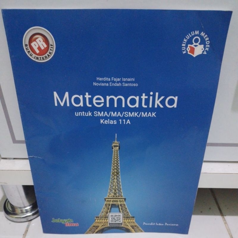 Jual BUKU PR INTERAKTIF UNTUK SMA/MA/SMK/MAK MATEMATIKA KELAS 11A KURIKULUM MERDEKA | Shopee ...