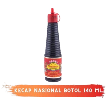 Jual Kecap Manis Nasional Botol 140 ml | Shopee Indonesia