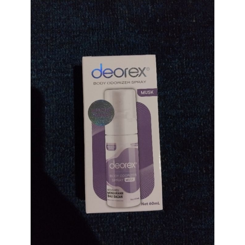 Jual Deorex body odorizer spray musk 60ml | Shopee Indonesia