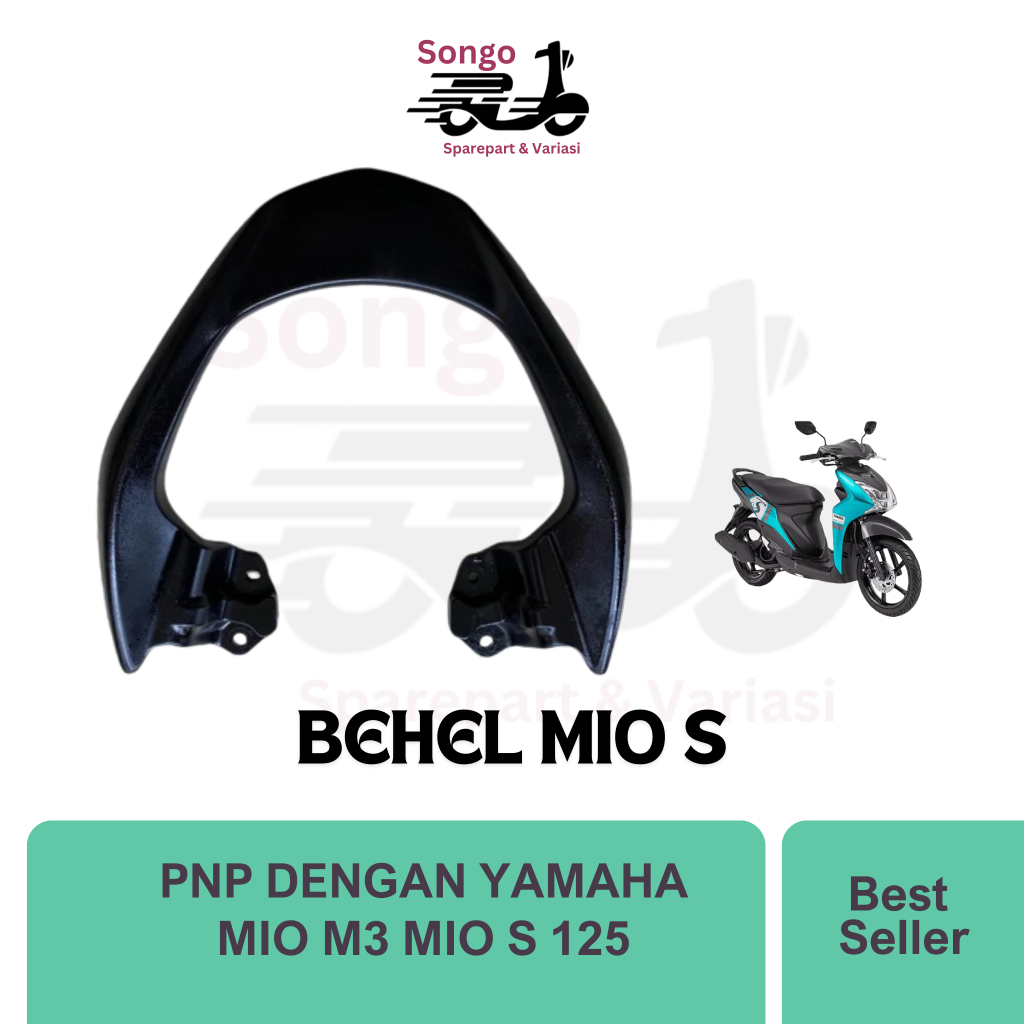 Jual Behel Yamaha Mio S begel planger jok belakang yamaha mio s PNP mio m3 mio s 125 Bagus ...