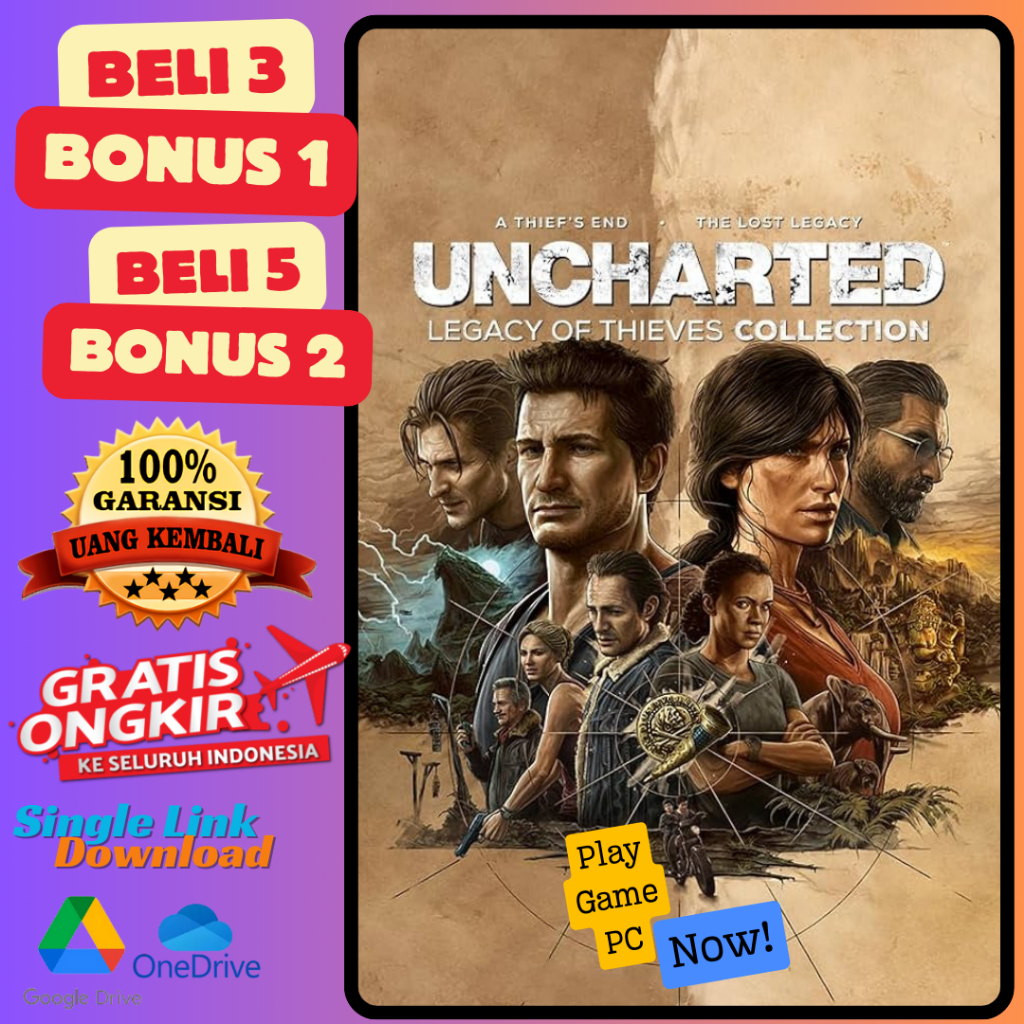 Jual UNCHARTED LEGACY OF THIEVES Game PC dan Laptop - Download Single Link | Shopee Indonesia