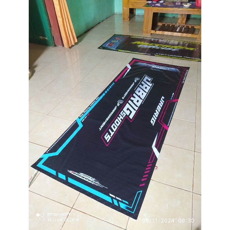 Jual BANNER KARPET ALAS MOTOR KONTES CUSTOM | Shopee Indonesia